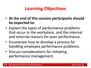 DEALING WITH PERFORMANCE PROBLEMS. 2021 (1).pptx