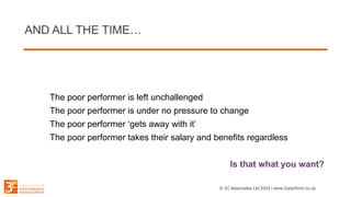 Dealing with Poor Performance - get the full picture from 3C ...