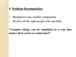 Dealing with problem complexity (1) | PPT