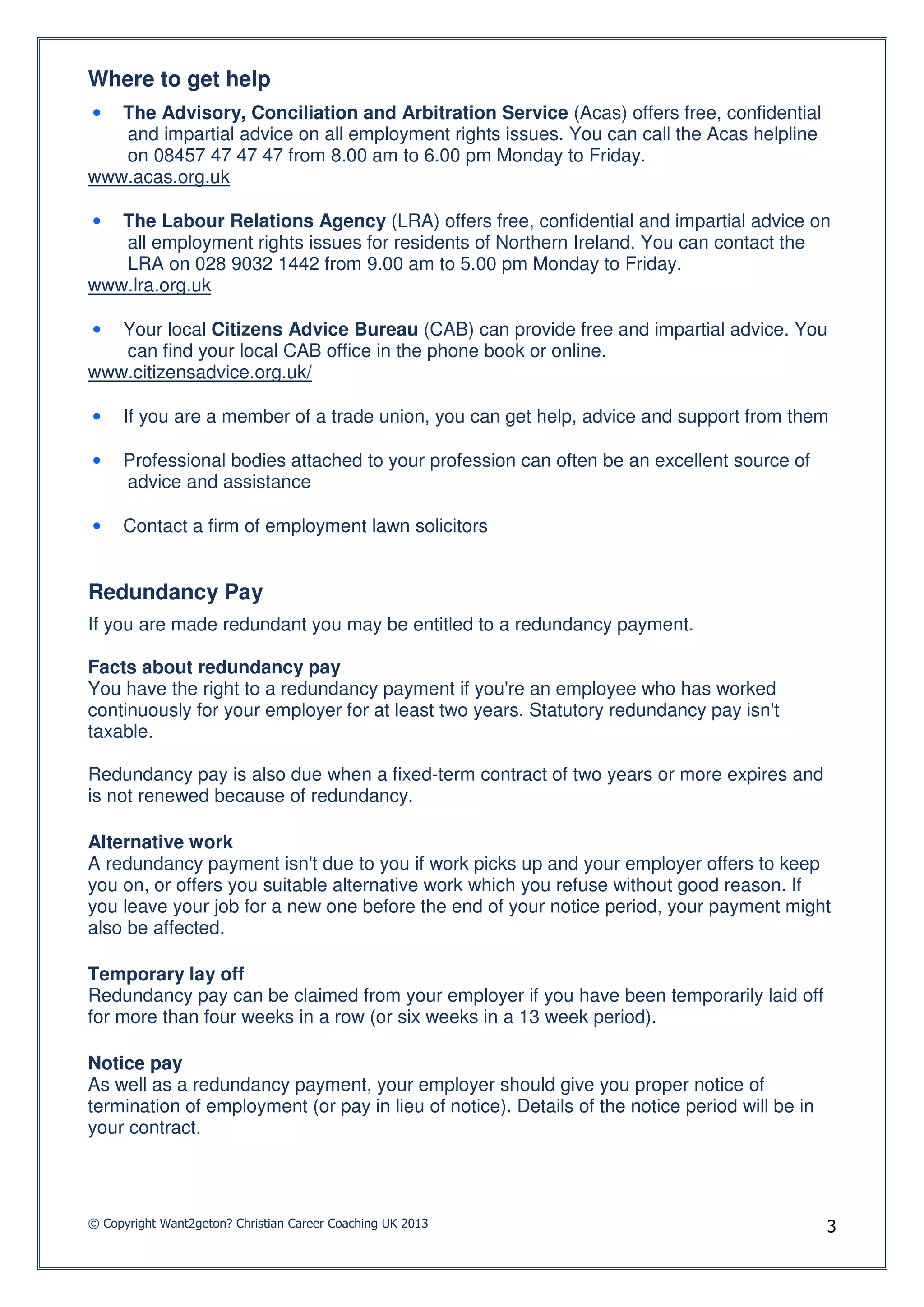 Dealing with redundancy | PDF