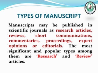 Dealing with rejected manuscripts | PDF