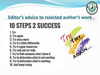 Dealing with rejected manuscripts | PDF