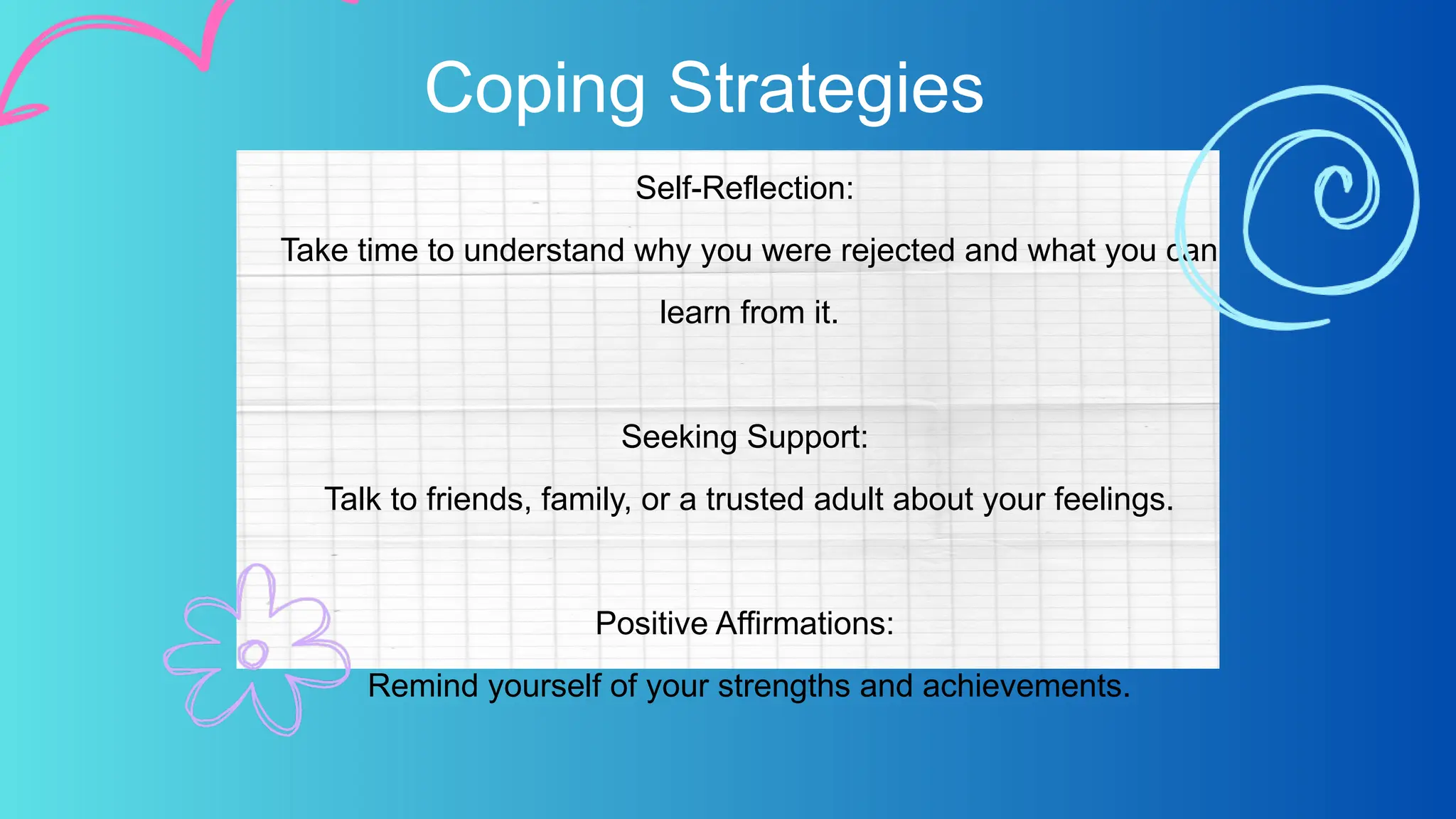 DEALING WITH REJECTIONS, psychology techniques | PPTX