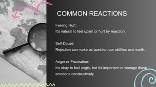 DEALING WITH REJECTIONS, psychology techniques | PPTX