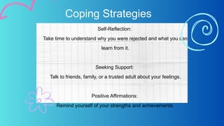 DEALING WITH REJECTIONS, psychology techniques | PPTX