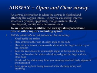 Dealing with serious injuries | PPT | First Aid | Injuries