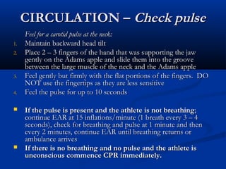 Dealing with serious injuries | PPT
