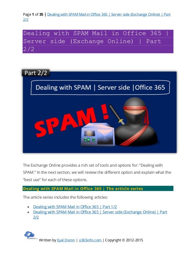 Dealing With Spam Mail In Office 365 Server Side exchange Online dealing-with-spam-mail-in-office-365-server-side-exchange-online