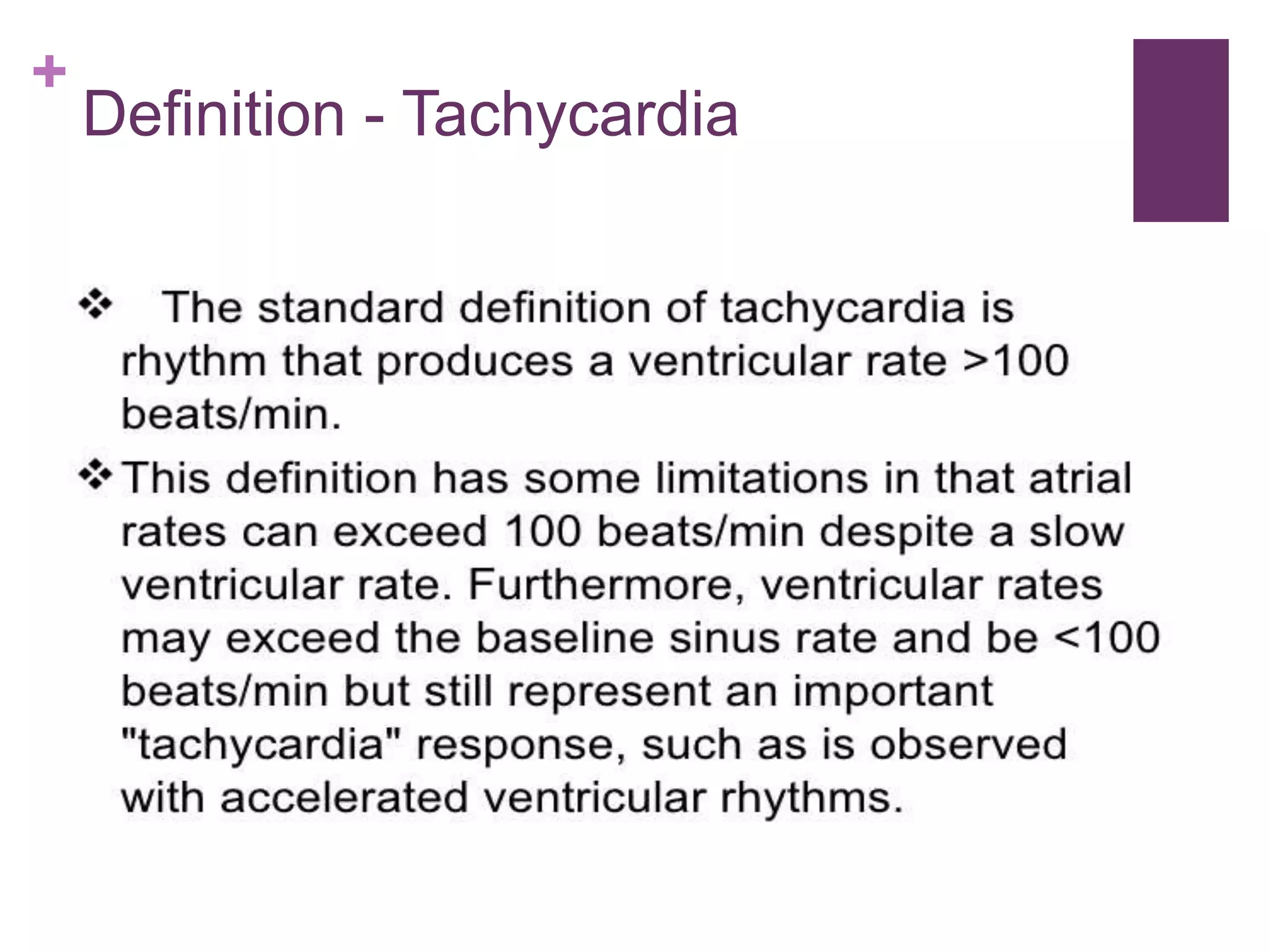 Dealing with tachycardias | PPTX
