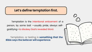 Dealing with Temptation - Sunday School.pptx