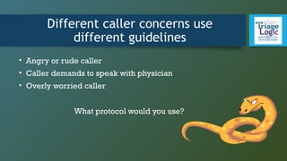 Dealing with the difficult caller | PPT