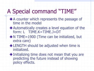 Dealing With Time In System Dynamics Models | PDF