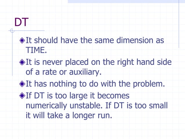 Dealing With Time In System Dynamics Models | PPT | Free Download