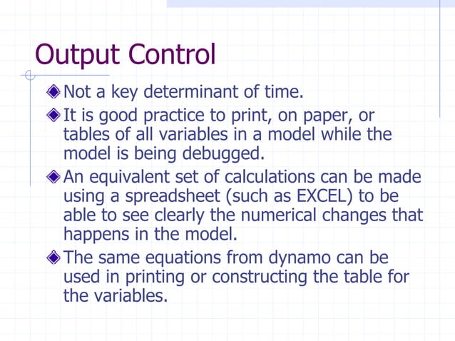 Dealing With Time In System Dynamics Models