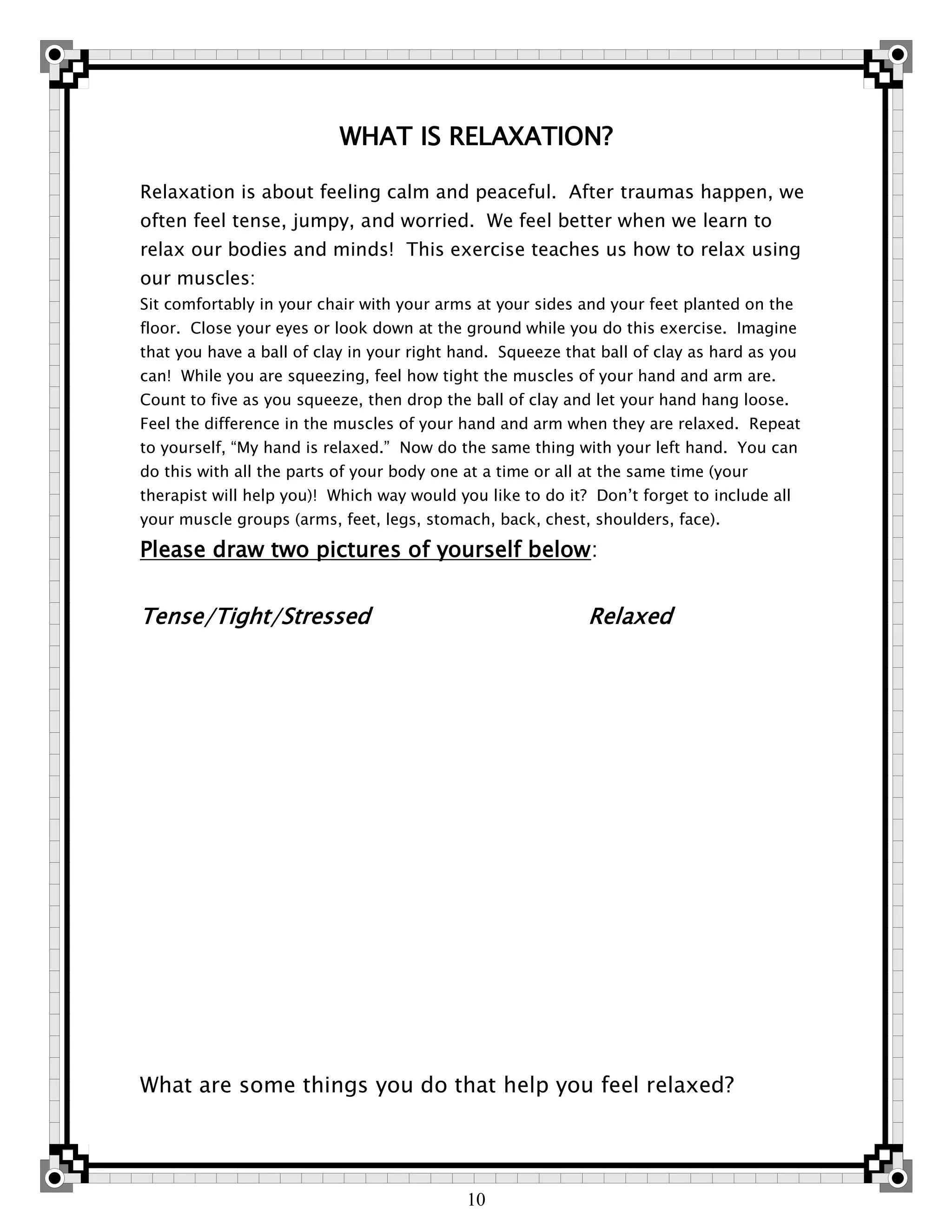 Dealing with trauma a tf-cbt workbook for teens | PDF