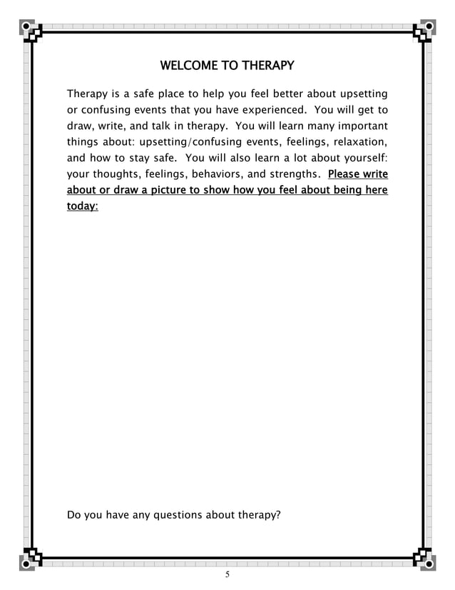Dealing with trauma a tf-cbt workbook for teens | PDF | Mental Health ...