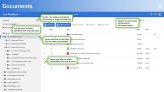 DealRoom's M&A Software & Virtual Data Room Overview | PPT