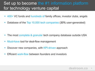 Dealroom Presentation 2014 | PPT