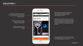Dealsfinder UX Optimization | PPTX