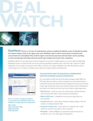 DealWatch brochure | PDF