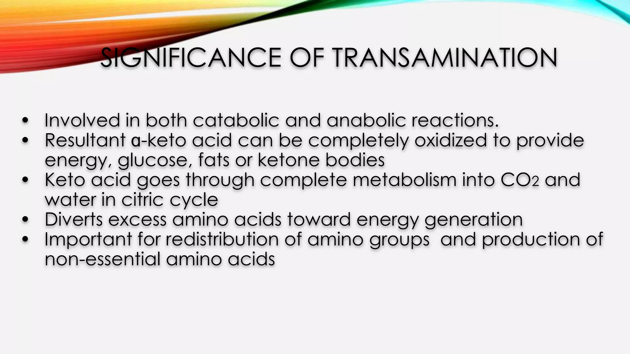 Deamination and transamination | PPTX