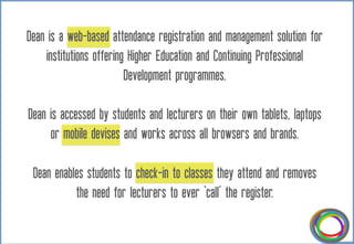 Dean Academic Accreditation Software | PDF