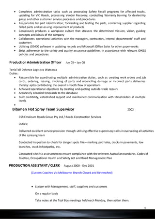 Dean crooks cv.g | DOCX | Business | Business and Finance