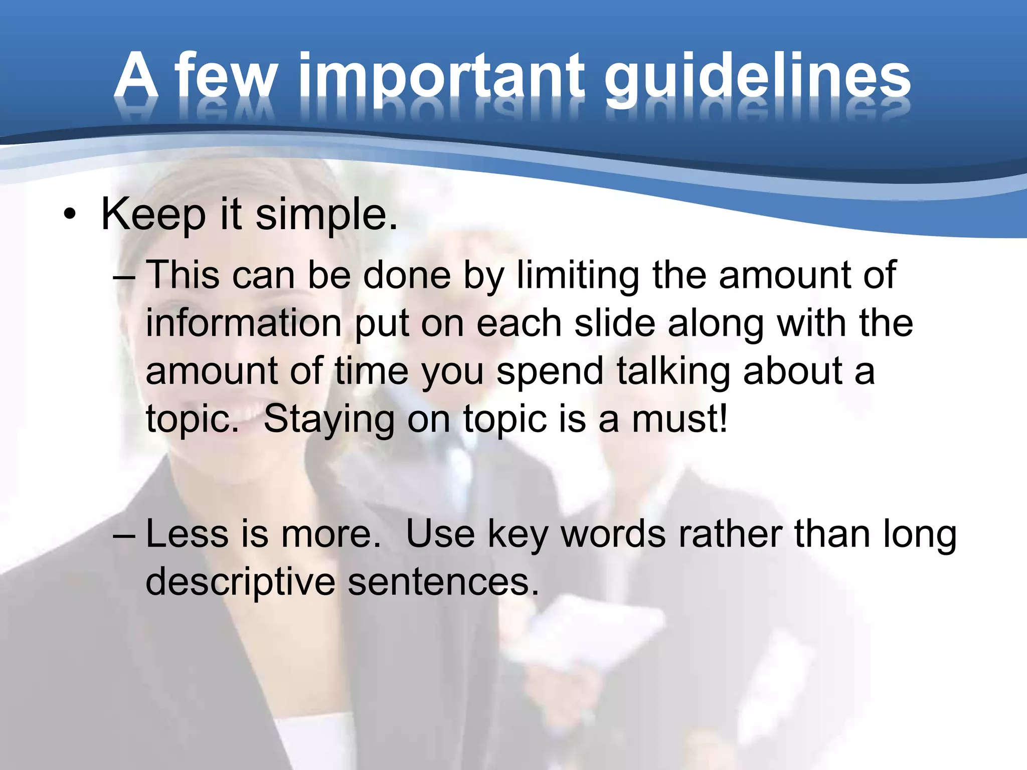 How To Create Effective Presentations Pptx