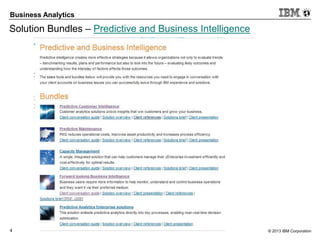 Business Partner Product Enablement Roadmap, IBM Predictive Analytics | PPT