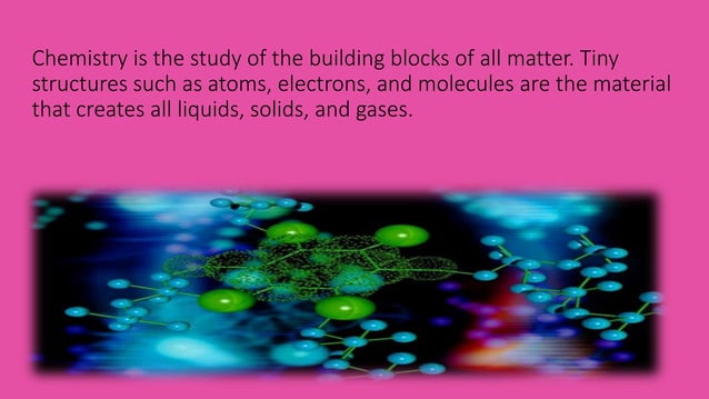 Dean r berry chemistry building blocks of matter | PPT