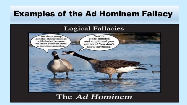Dean r berry fallacy ad hominem