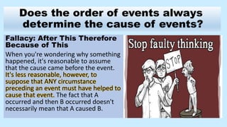 Dean r berry fallacy overgeneralizing | PPTX | Educational Assessment ...