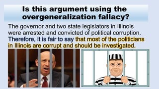 Dean r berry fallacy overgeneralizing | PPTX | Educational Assessment ...