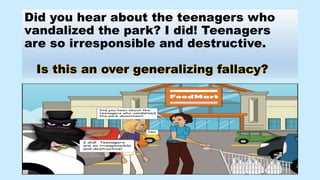 Dean r berry fallacy overgeneralizing | PPTX | Educational Assessment ...