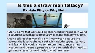 Dean r berry fallacy straw man | PPTX