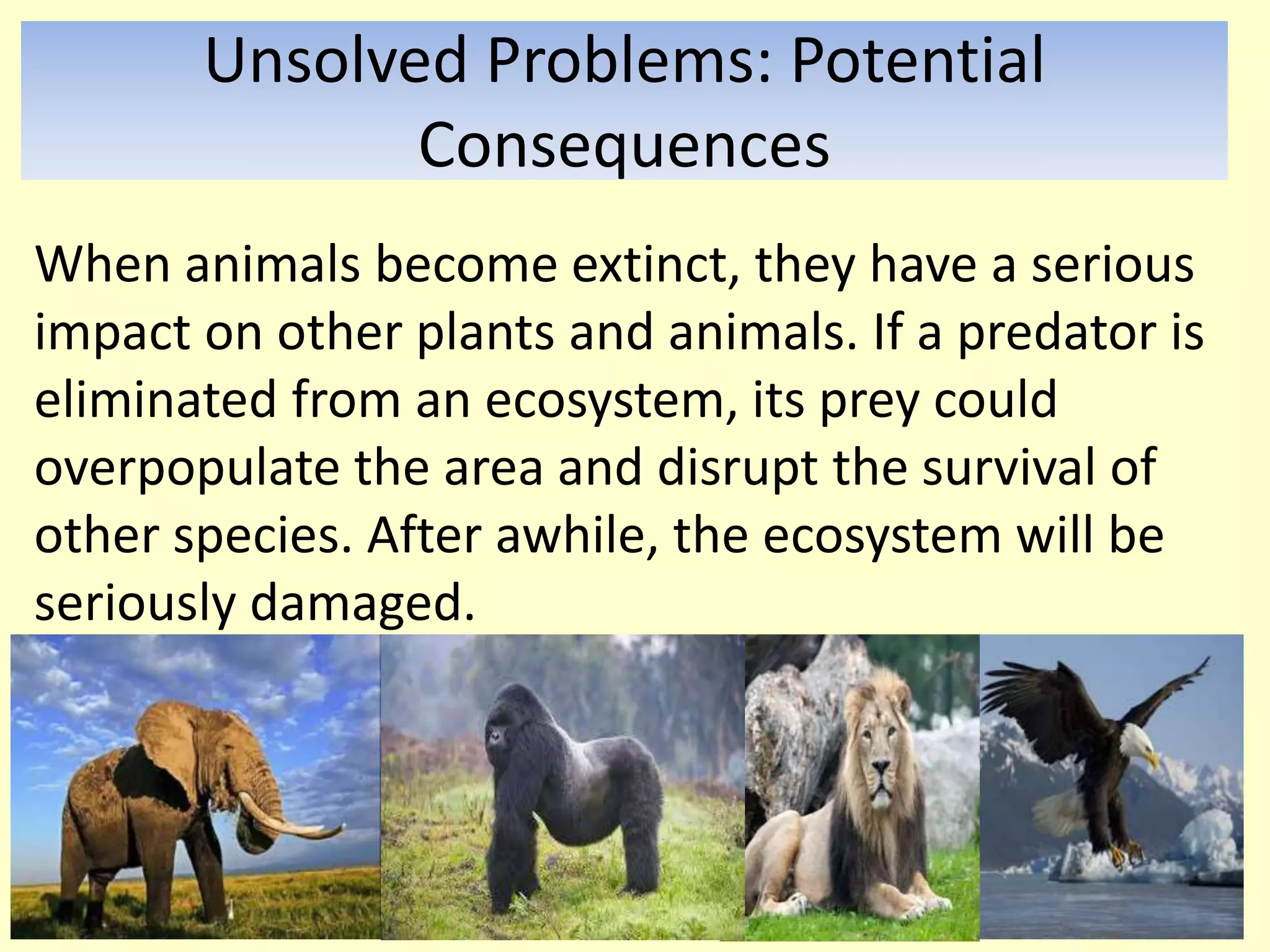Dean r berry problems and solutions endangered species | PPT Dean r berry problems and solutions endangered species | PPT