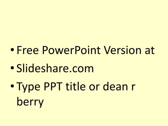 Dean r berry problems and solutions endangered species | PPT