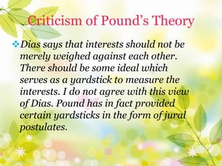 Dean roscoe pound | PPTX