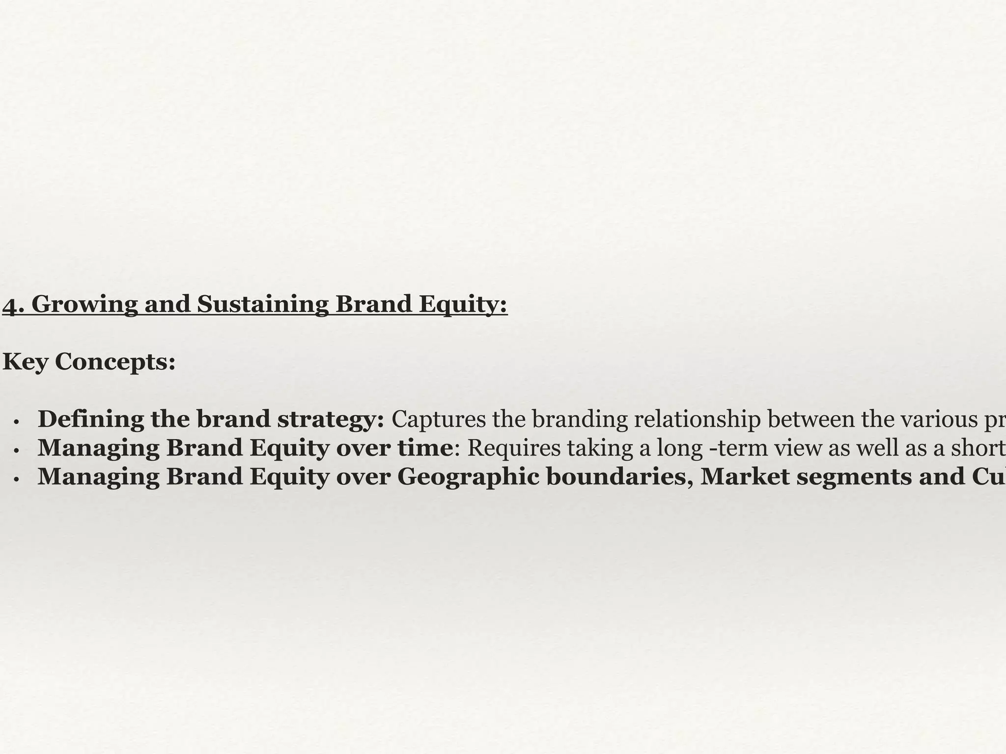 presentation on brand management process | PPTX