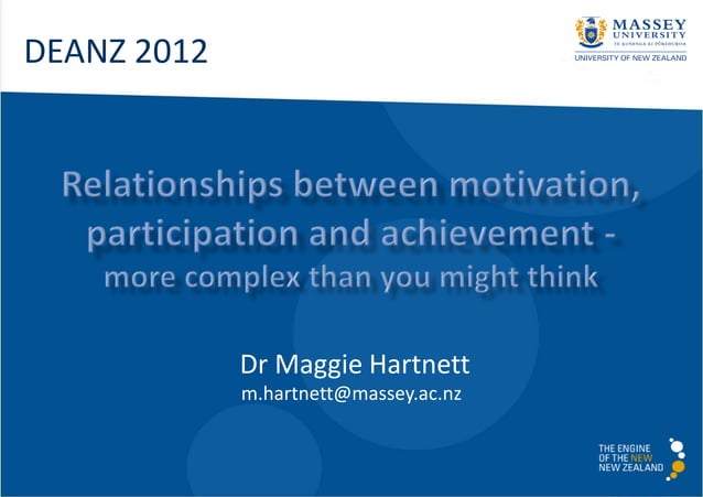 Deanz 2012 presentation | PPT
