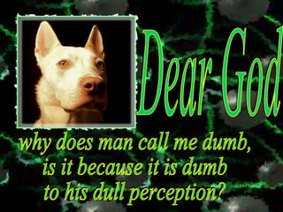 Dear God... | PPS | Christianity | Religion & Spirituality