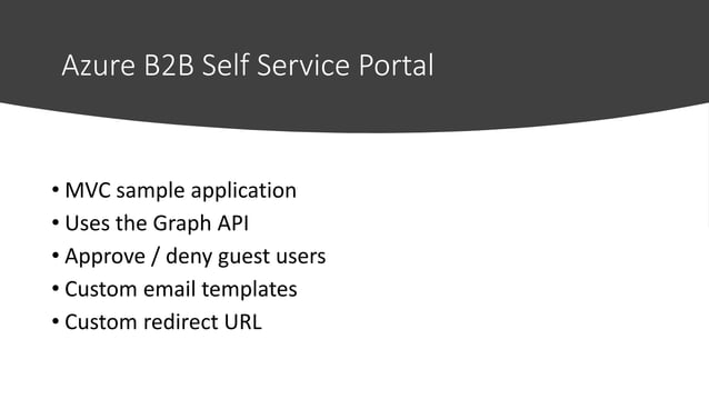 Dear Azure: External collaboration with Azure AD B2B | PPT
