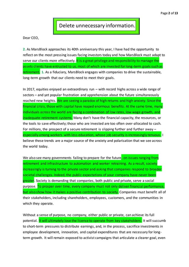 Dear CEO | PDF