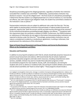 "Dear Colleague" Letter | PDF