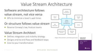 The Case for Value Stream Architecture (Mik Kersten, Carmen DeArdo) | PDF