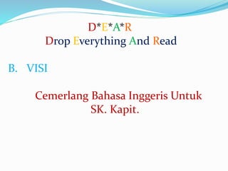 Dear(drop everything and read) | PPTX