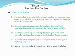 Dear(drop everything and read) | PPTX