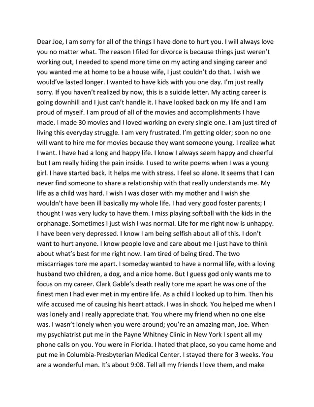 Dear joe | DOCX