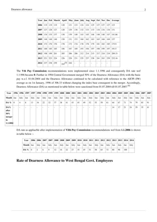 Dearness Allowance | PDF
