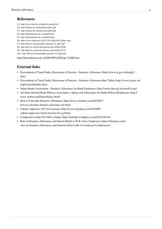 Dearness Allowance | PDF